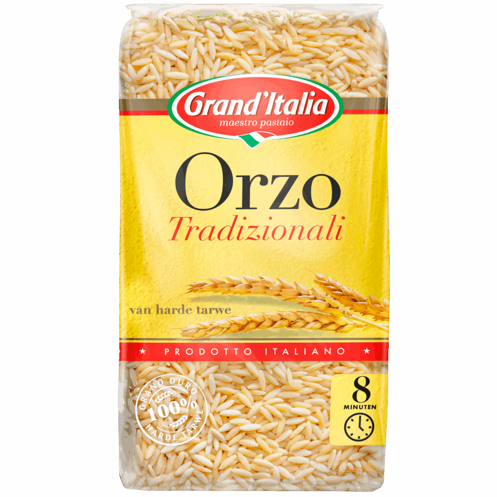 Vegetarisch crispy chili feta orzo recept - Grand'Italia